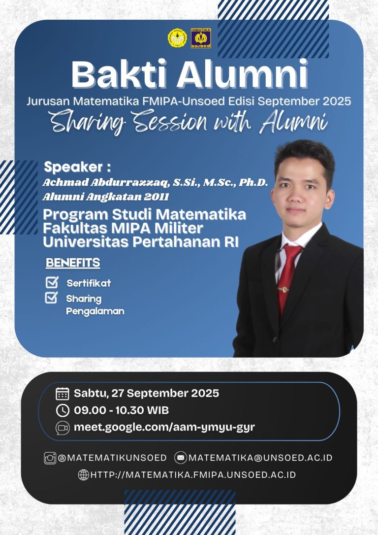 Bakti Alumni Edisi September 2025: Perjalanan dari Seorang Mahasiswa ...